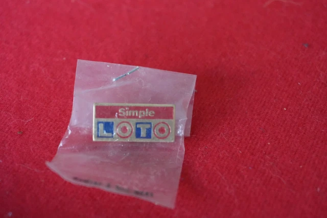 PIN'S LOTO LOGO multiple vintage collection Pins Années 1990 jeux ...