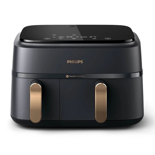 PHILIPS 3000 SERIES NA352/00 Airfryer Dual Basket Heißluftfritteuse ...