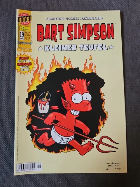 BART SIMPSON COMIC Heft Nr. 19 Die Simpsons Comics Hefte Horror-Show Horrorshow EUR 1,29 ...