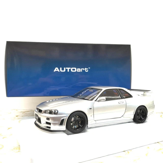 AUTOART NISMO R34 GT-R Z-TUNE Silver 1/18 EUR 441,53 - PicClick FR