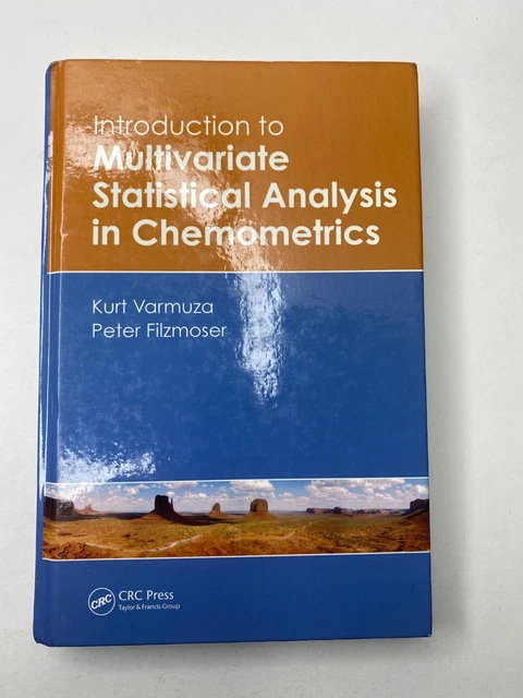 INTRODUCTION TO MULTIVARIATE Statistical Analysis in Chemometrics -Very ...