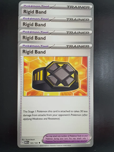 4X RIGID BAND 165/165 Uncommon Non Holo Pokemon 151 $3.05 - PicClick CA