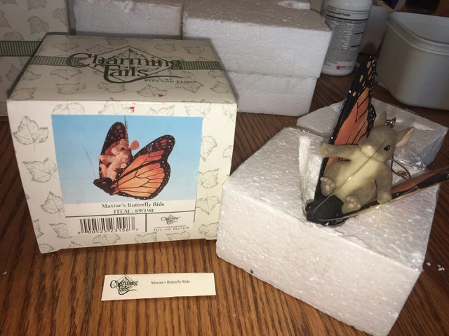 CHARMING TAILS &MAXINE'S BUTTERFLY RIDE" SIGNED BY DEAN GRIFF FITZ AND ...