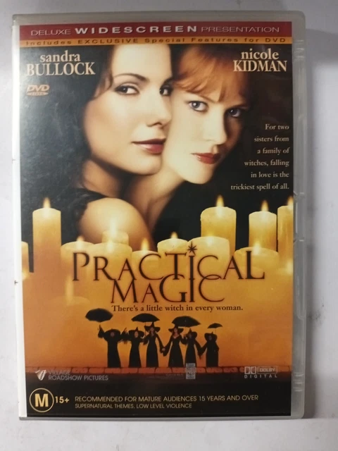 PRACTICAL MAGIC DVD Nicole Kidman Sandra Bullock Region 4 am671 £8.74 ...