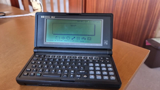 HEWLETT PACKARD HP95LX Palmtop Vintage Computer EUR 149,00 - PicClick DE