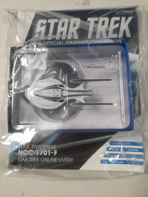 EAGLEMOSS STAR TREK ship collection USS ENTERPRISE NCC-1701-F ONLINE ...