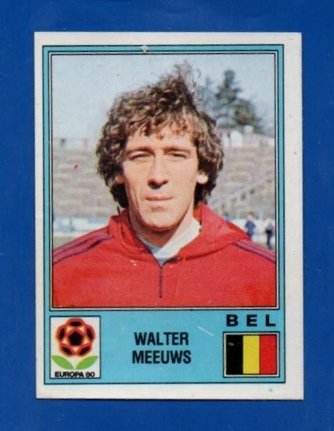 FIGURINA CALCIATORI PANINI Europa 80 Walter Meeuws N.165 Removed EUR 1 ...