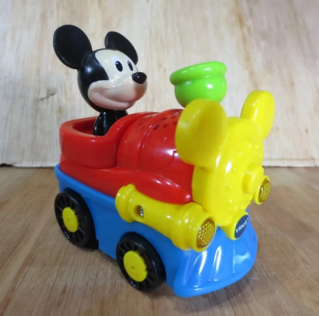 VTECH GO GO Smart Wheels Disney's Mickey Mouse Train Tested and Works ...