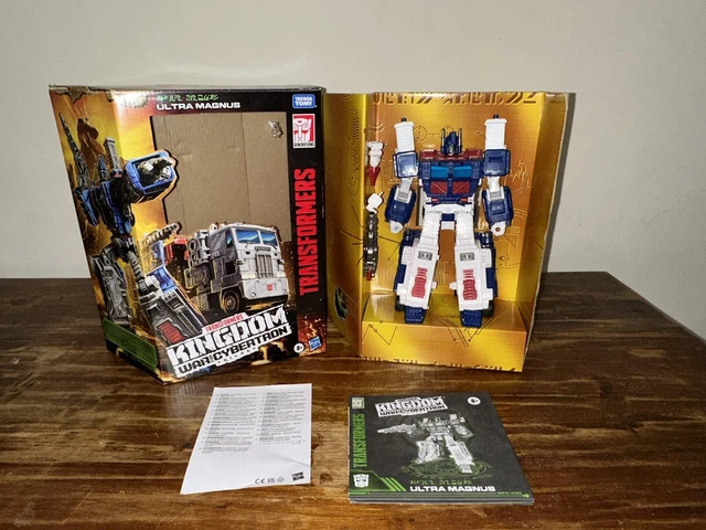 TRANSFORMERS ULTRA MAGNUS Kingdom War For Cybertron Dead Mint Condition ...
