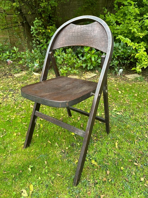 WW2 USAAF BRIEFING Room Folding Chair.all Original Finish & Markings ...
