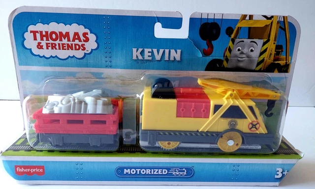 THOMAS & FRIENDS Trackmaster Motorized Kevin Engine & Gondola Car , New ...