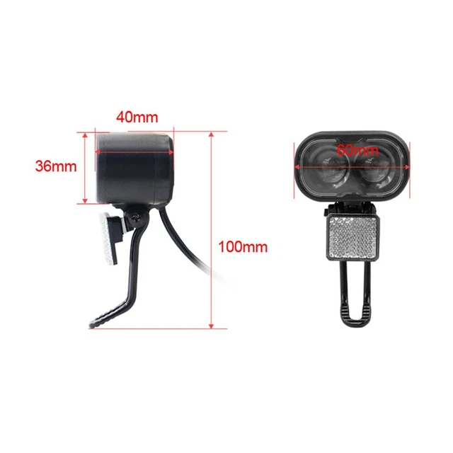 PHARE DE VÉLO pratique pour une conduite sûre taille compacte et design léger EUR 26,62 ...