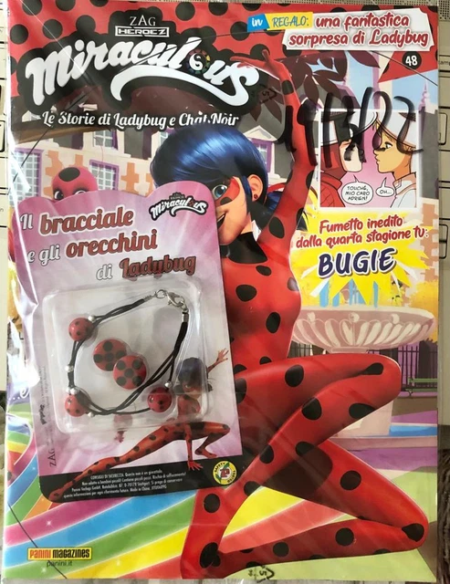 MIRACULOUS LADYBUG MAGAZINE 48+bracciale e orecchini Ladybug di Aa.vv ...