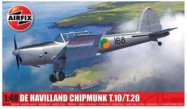 AIRCRAFT MODEL KIT assembly Airfix DE HAVILLAND CHIPMUNK T.10T.20... £ ...