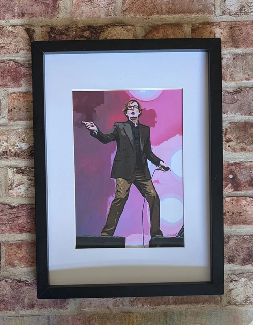 PULP GLASTONBURY 2025 Pyramid Stage Jarvis cocker Pop Art Design Print ...