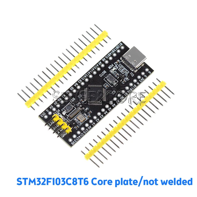 STM32F103C8T6 STM32F103C6T6 DEVELOPMENT Board USB 32-bit Microcontroller Type-C EUR 4,62 ...