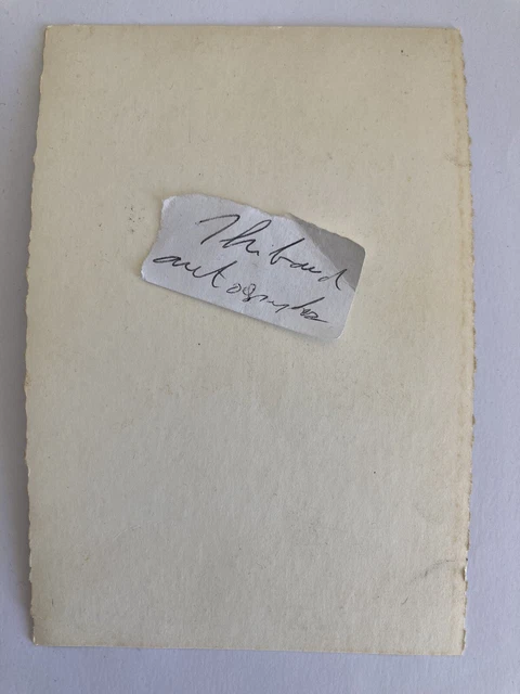 RARE BELLE CARTE AUTOGRAPHE Jacques Brel dédicaces signé Chanteur 60’s ...