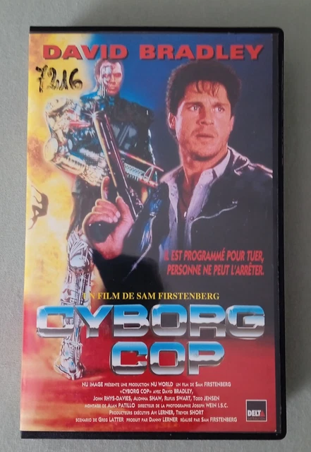 CYBORG COP EN VHS rare originale de Sam FIRSTENBERG avec David BRADLEY ...