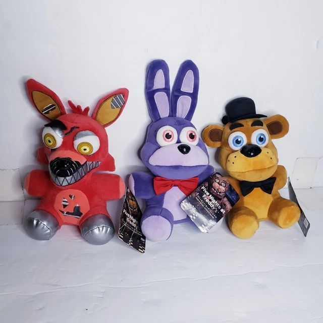 FIVE NIGHTS AT Freddy's FNAF Plush Walmart Exclusive 2016 With Tags Lot ...