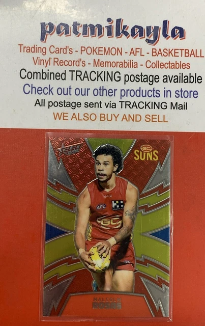 2024 SELECT AFL Footy Stars Luminous Thunderbolt Malcolm Rosas 351/599 LT195 EUR 2,98 - PicClick FR