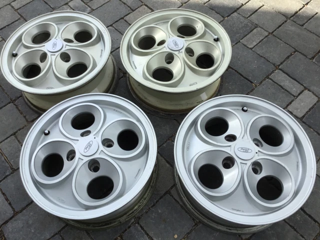 FORD ESCORT XR3I Alufelgen 5,5x14 81AB-BD 81AB-DD XR3 MK3 wheels 5 ...