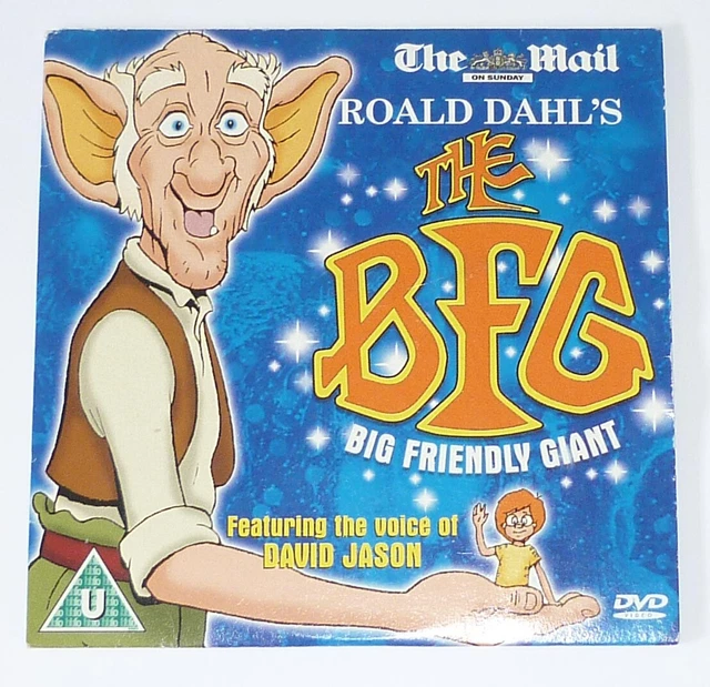 THE BFG BIG Friendly Giant (Animated) DVD - Roald Dahl ( David Jason ...