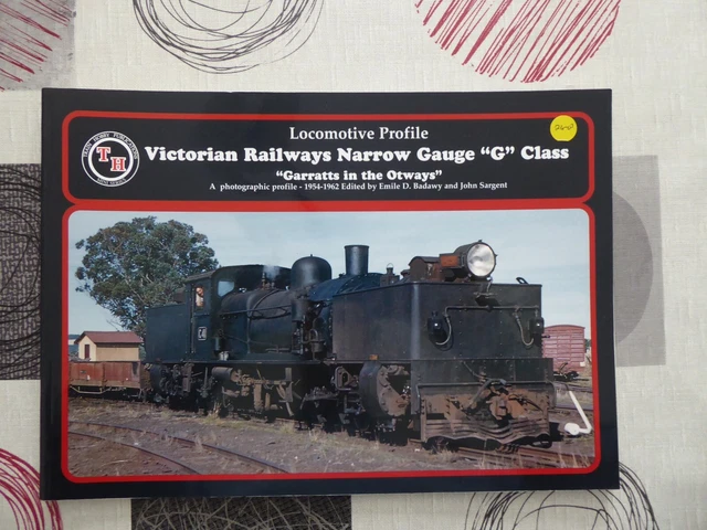 LOCOMOTIVE PROFILE VICTORIAN RAILWAYS NARROW GAUGE "G" CLASS GARRATTS ...