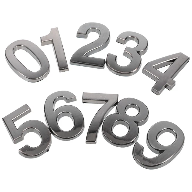 HOUSE NUMBER DOOR Gate Numbers Room Gate Numbers Sign Numbers £5.15 ...