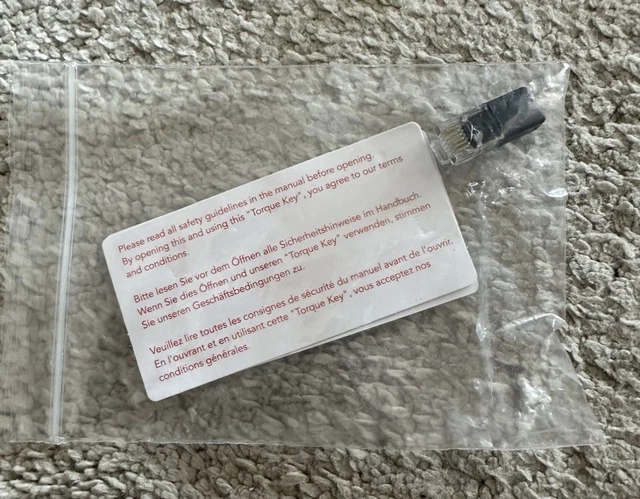 GENUINE FANATEC TORQUE key for the DD1 and DD2, £26.68 - PicClick UK