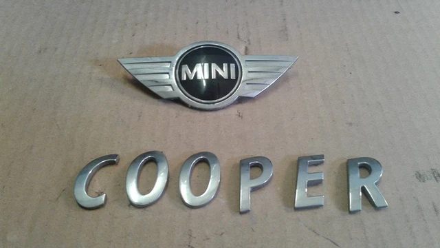 BMW MINI COOPER Rear Badges Logos £14.99 - PicClick UK