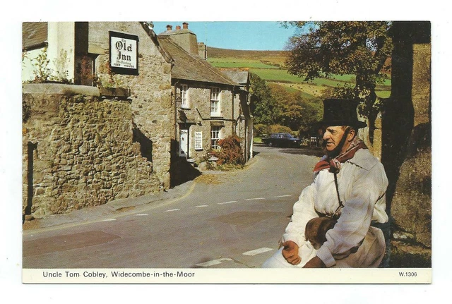 DEVON WIDECOMBE-IN-THE-MOOR UNCLE Tom Cobley Dennis Prod's Postcard c ...