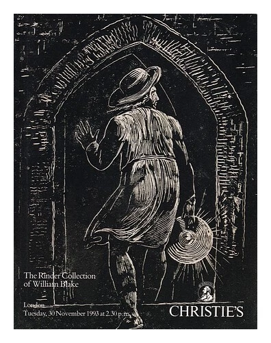 CHRISTIE'S THE RINDER Collection of William Blake 1993 First Edition ...