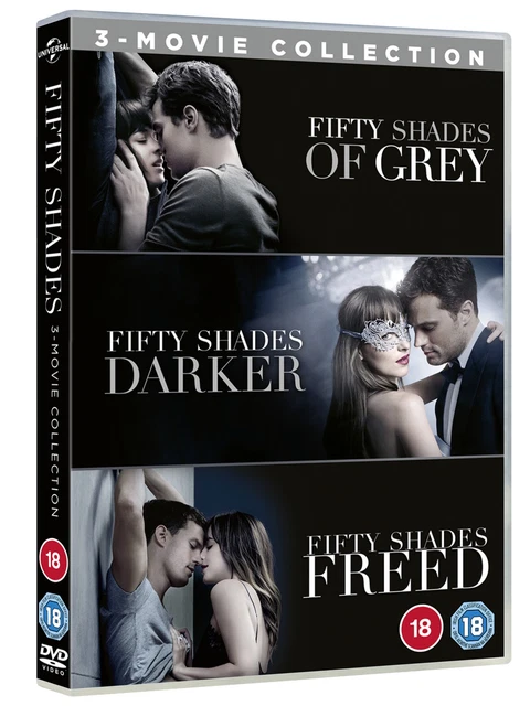 FIFTY SHADES: 3-MOVIE Collection (DVD) Victor Rasuk Rita Ora Kim ...