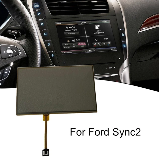 VETRO TOUCHSCREEN RESISTENTE per FORD Sync 2 radio navigazione 8 ...