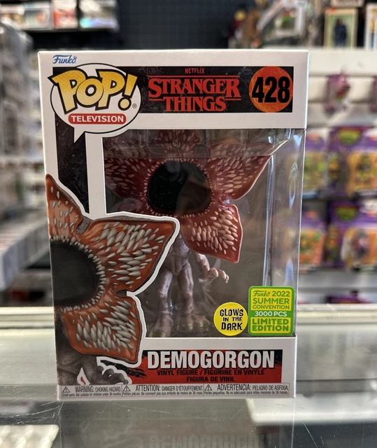 FUNKO POP! STRANGER Things Demogorgon #428 SDCC LE 3000pc Glow In The ...