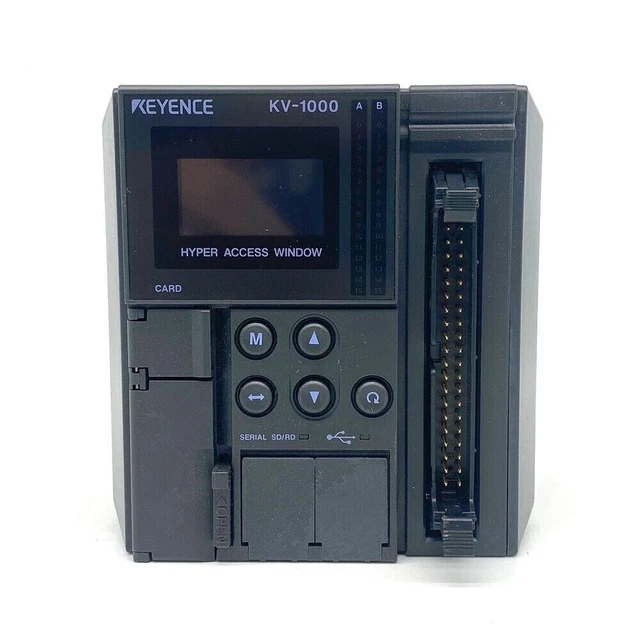 KEYENCE KV-1000 CPU Module Main Unit PLC Programmable Controller $53.65 ...