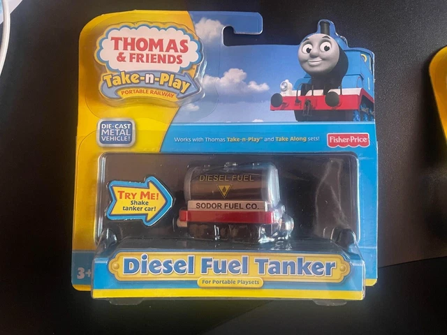 THOMAS AND FRIENDS - Take-n-Play - Diesel Fuel Tanker - Brand New!! £10 ...