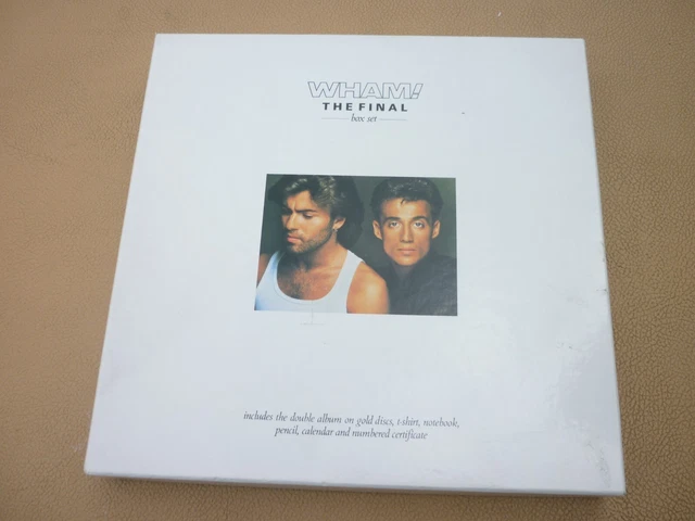 WHAM THE FINAL Box Set 1986 Limited Edition - Missing T-Shirt Like New ...