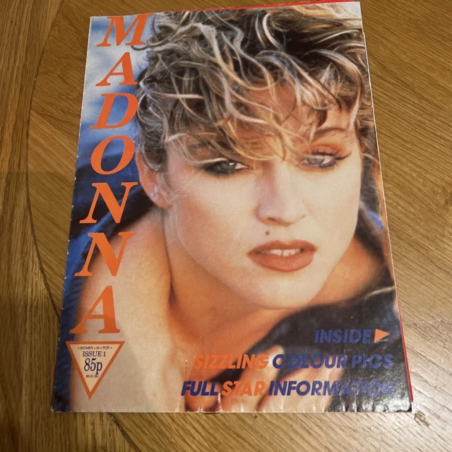 MADONNA MEGA RARE Poster Magazine From 1985 EUR 5,86 - PicClick IT