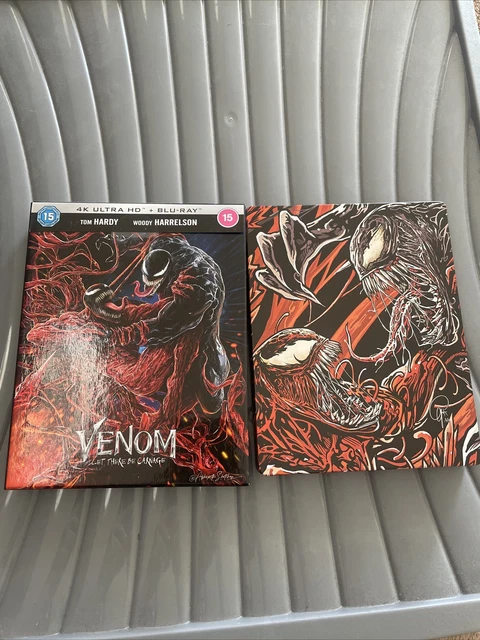 VENOM: LET THERE Be Carnage 4K UHD + Blu-ray Limited Slipcase Edition Steelbook £20.00 - PicClick UK