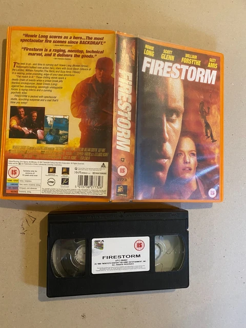 FIRESTORM HOWIE Long Scott Glenn VHS pal Video Movie BIG CASE Ex rental £7.00 - PicClick UK