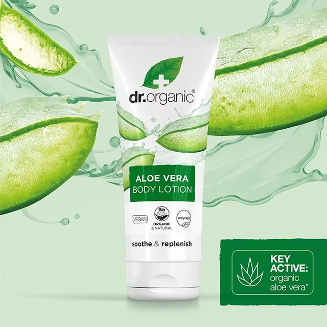 DR.ORGANIC BIOAKTIVE HAUTPFLEGE Organisch Eco Aloe Vera Bodylotion ...