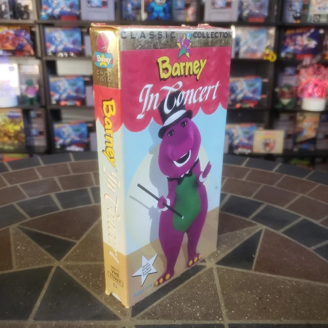 BARNEY - BARNEY in Concert (VHS, 2000, Classic Collection) Tested ...