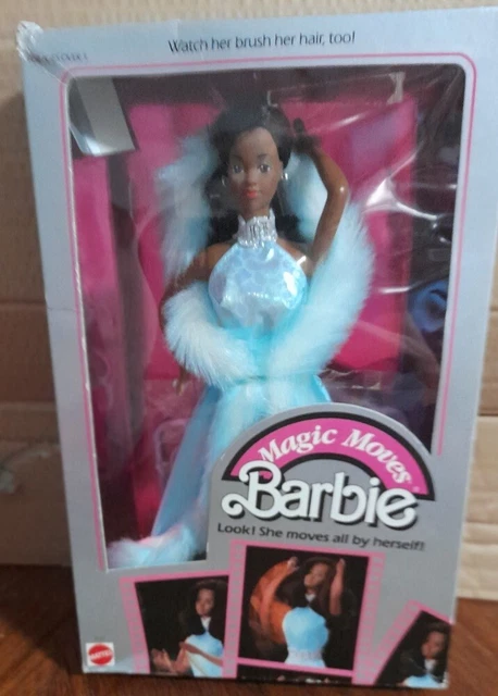 BARBIE MAGIC MOVES African American MIB 1985 $69.99 - PicClick CA