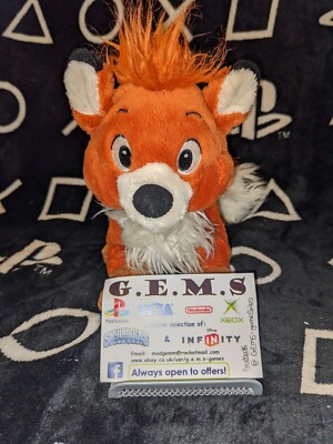 DISNEY STORE FOX And The Hound Tod Fox Soft Toy Plush Rare 14” Approx £ ...
