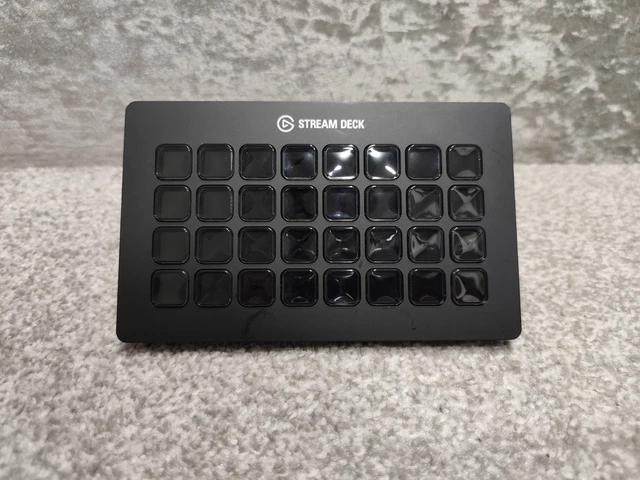 ELGATO STREAM DECK XL Keypad 32 Macro Keys, Advanced Studio Controller ...