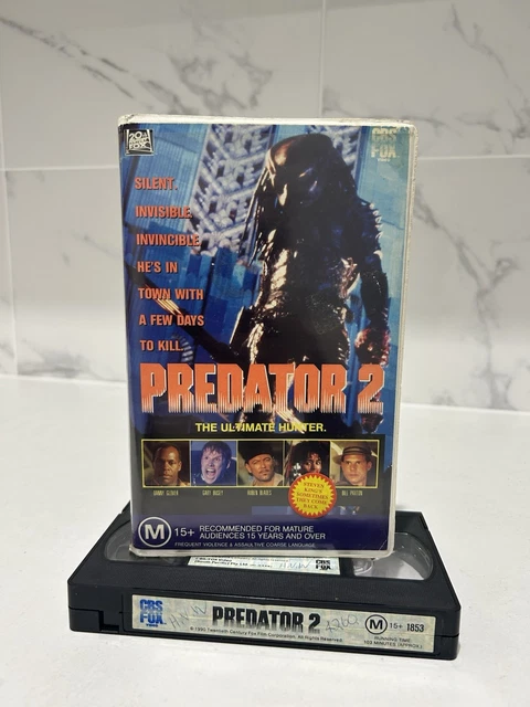 PREDATOR 2 CLAMSHELL Big Box VHS $70.00 - PicClick AU
