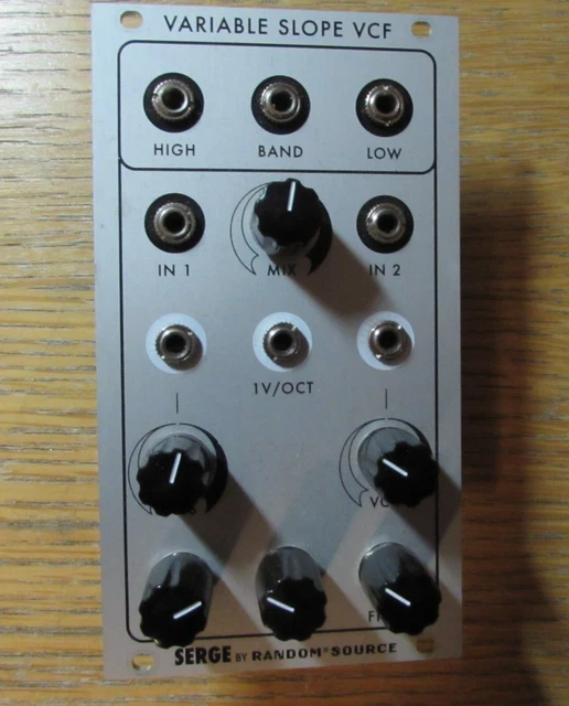 SERGE BY RANDOM Source Varible Slope VCF Analogue Eurorack Module £117. ...