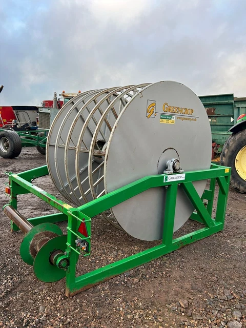 GREENCROP SLURRY REELER tractor umbilical pipe reeler £1950+vat £1,950. ...