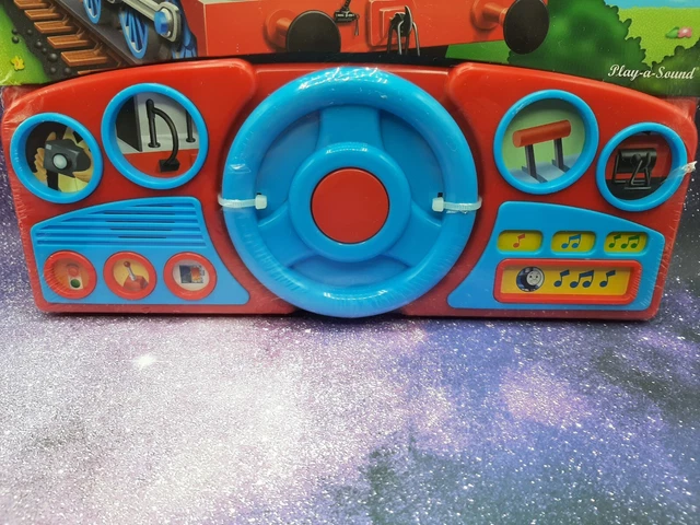 THOMAS & FRIENDS Hardcover Play A Sound Talking Board Book Let's Go ...